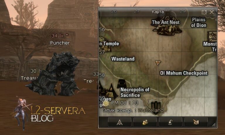 Puncher 34 lvl - Lineage 2 Monster